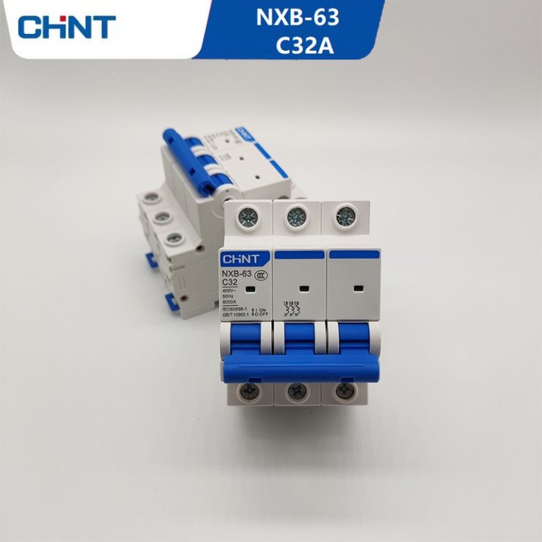 Aptomat MCB CHINT NXB63-3P C32A - CTY TNHH TBĐ THUẬN PHONG
